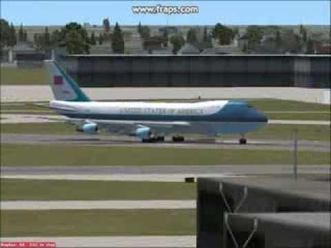 FSX Air Force One Present and Past - YouTube