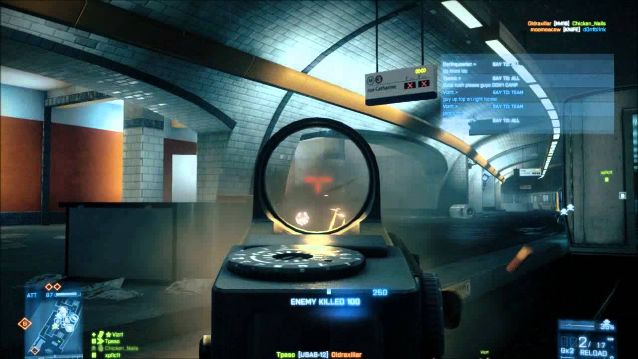 Battlefield 3 USAS-12 Frag Rounds? How Can this be FAIR? - YouTube