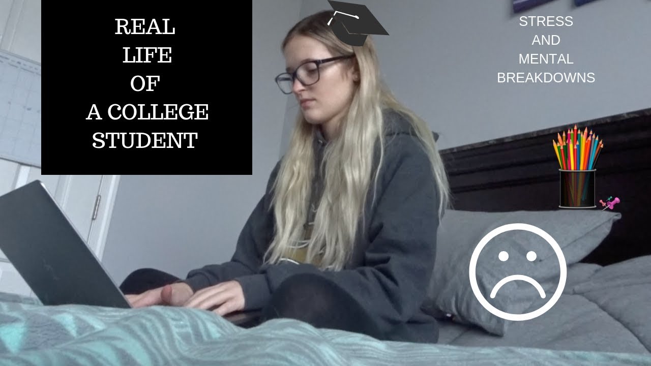 REAL LIFE OF A COLLEGE STUDENT - YouTube