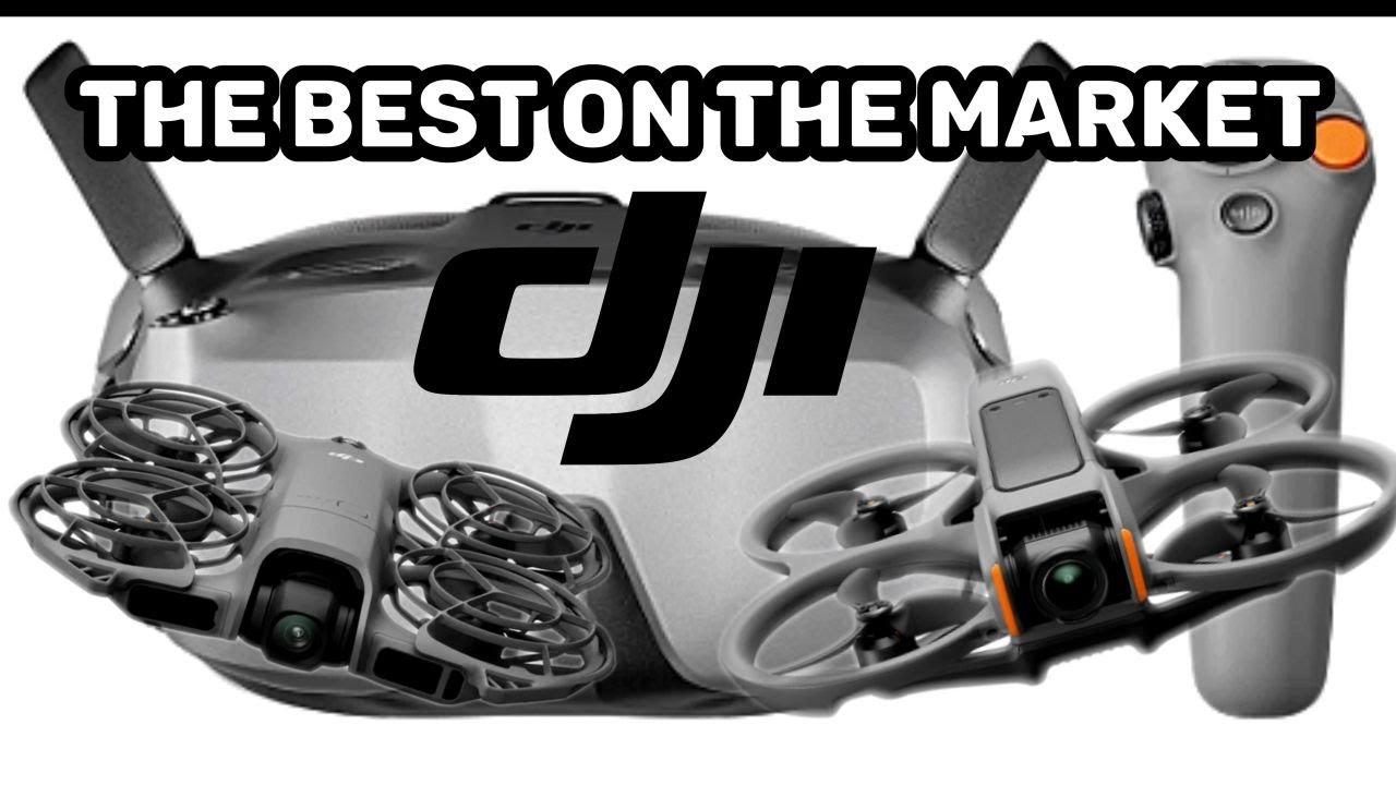DJI / THE BEST DRONES / THE BEST ACTION CAMERAS ON THE MARKET - YouTube
