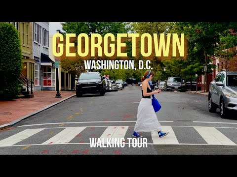 Georgetown Walking Tour (Full) | D.C.'s Historic Charm 🇺🇸 | VLog - YouTube