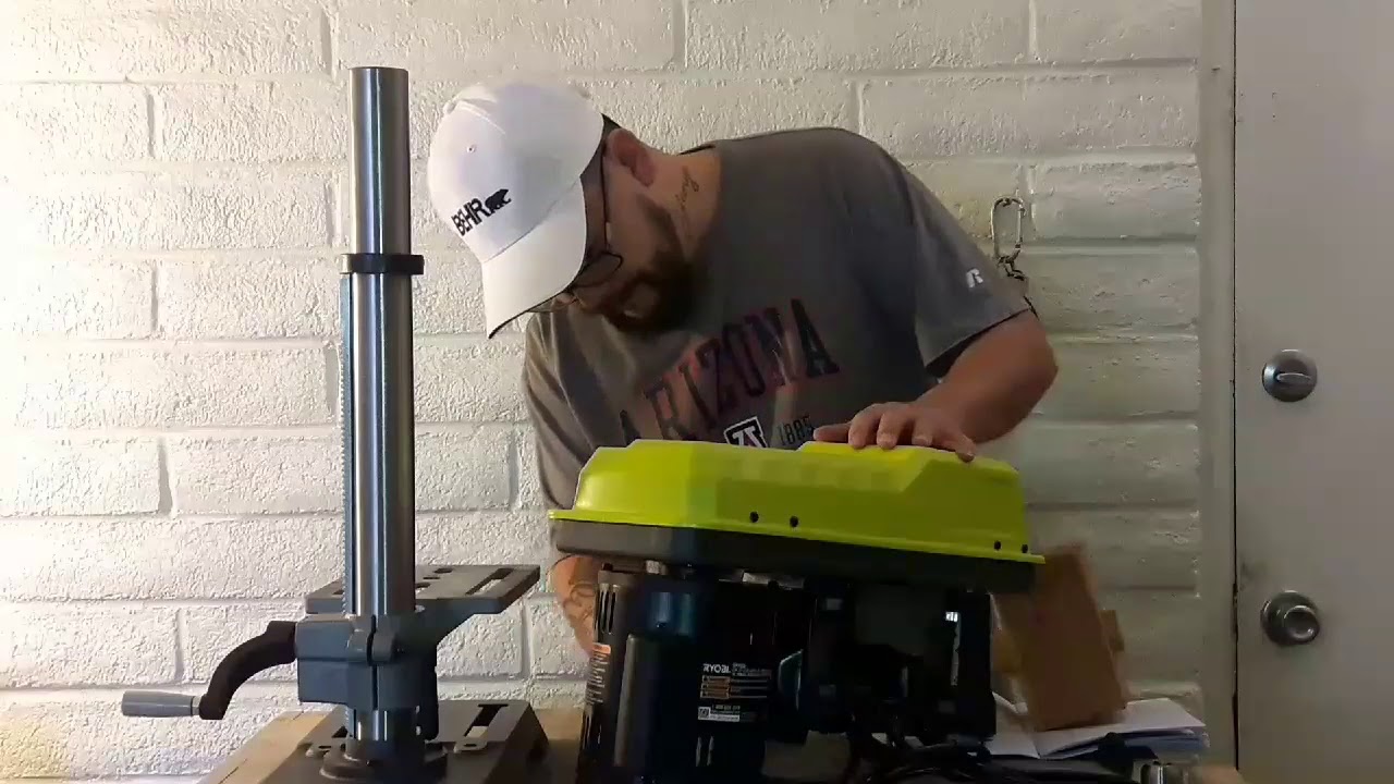 Ryobi 10" drill press review (unboxing) - YouTube