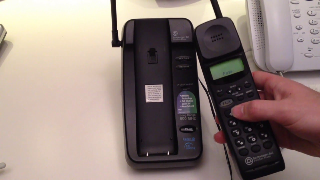 Help Needed! -- 900 MHz Southwestern Bell Freedom Phone -- Part 1 - YouTube
