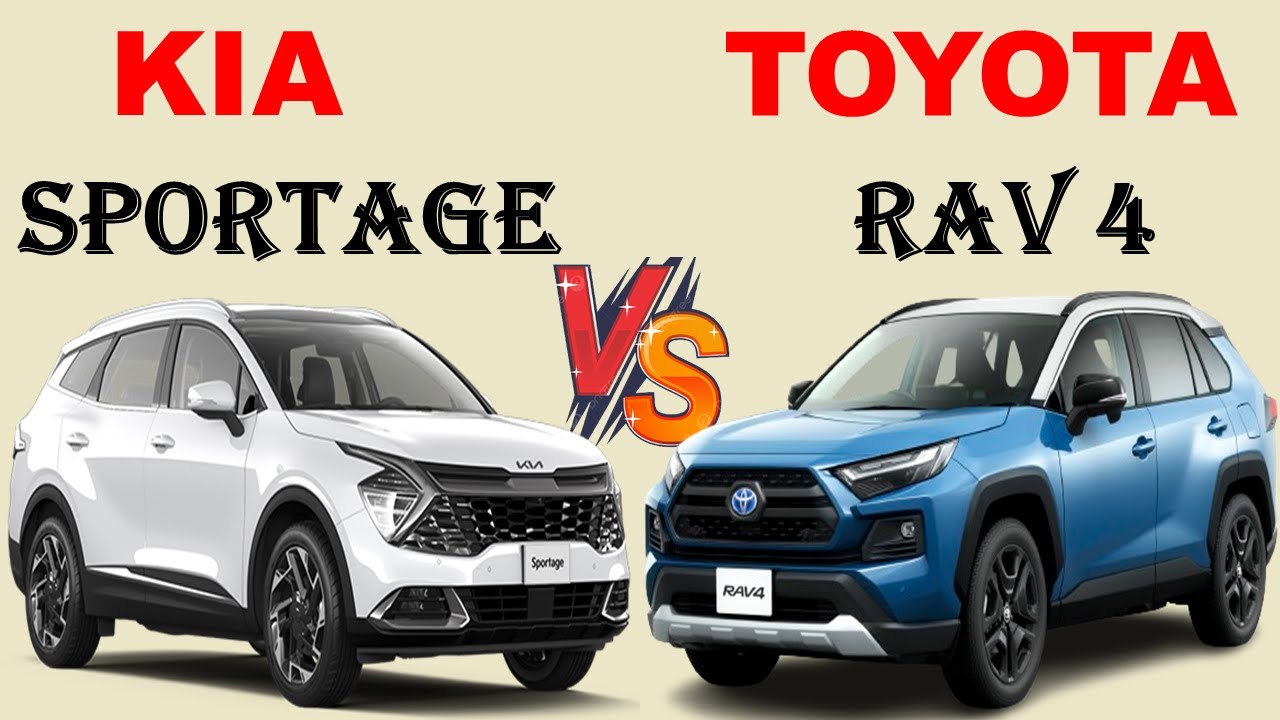 ALL NEW Kia SPORTAGE Vs ALL NEW Toyota RAV 4 | Which one do you prefer ...