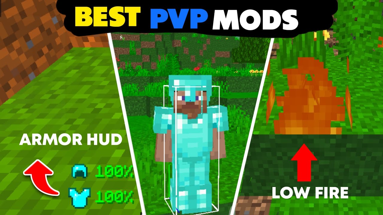 TOP 5 BEST Pvp mods FOR MCPE 1.21+ || Best Texture Pack For MCPE - YouTube