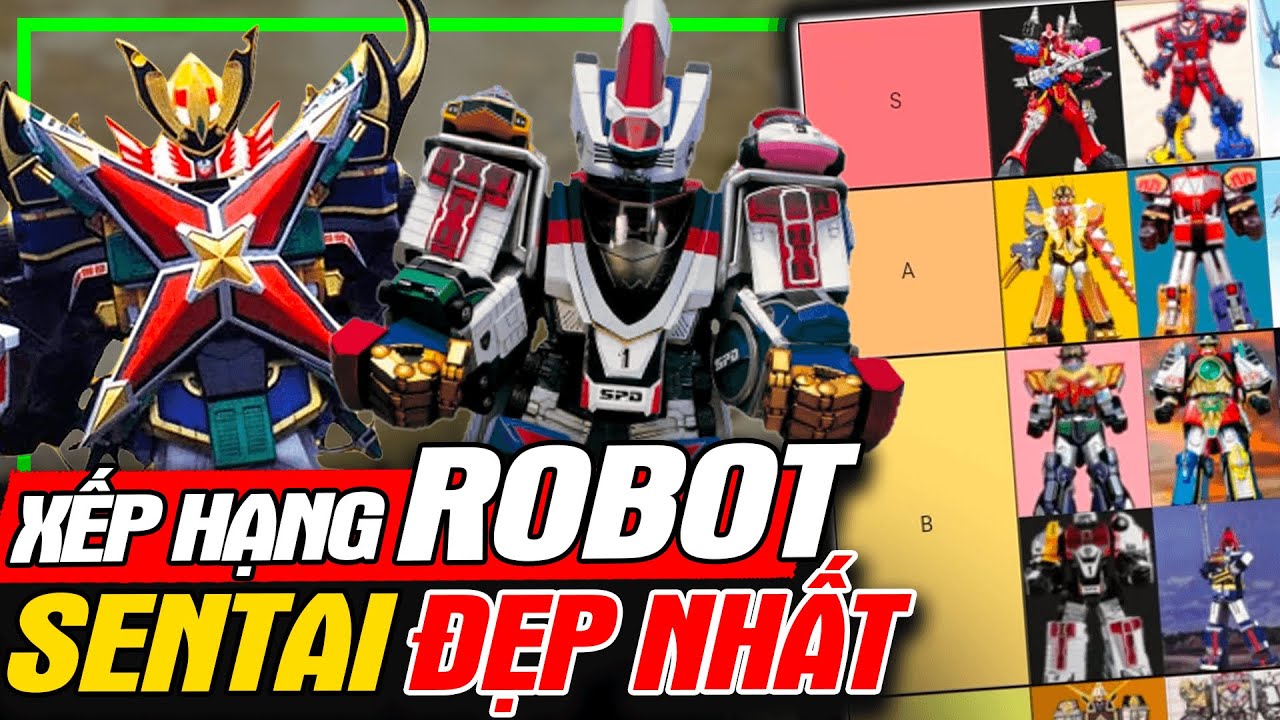 SUPER SENTAI: Xếp Hạng Gattai - Siêu Nhân Nào Có Robot Đẹp Nhất ...