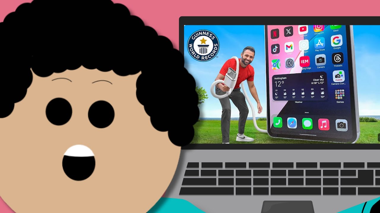 The Biggest iPhone in the World Is A World Record! - YouTube