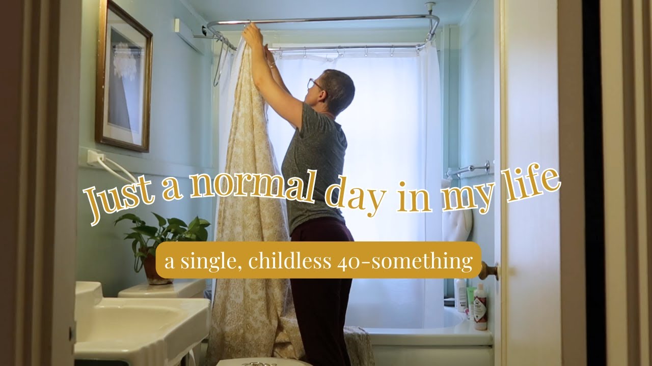 Single, childless 40-something year old (a normal day in my life) - YouTube