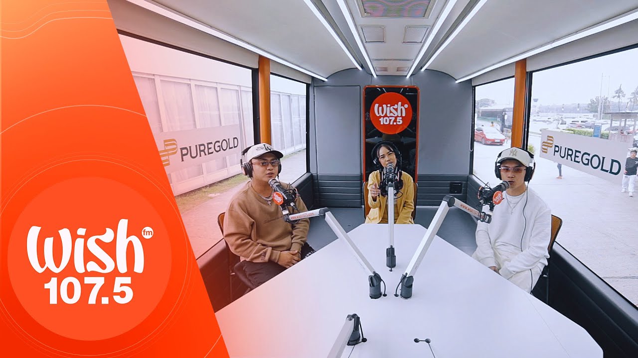 Jr Crown, Thome, and Kath perform "Kahit Ganyan Ka" LIVE on Wish 107.5 ...