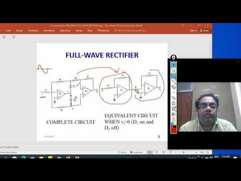 Full wave precision rectifier using OPAMP - YouTube