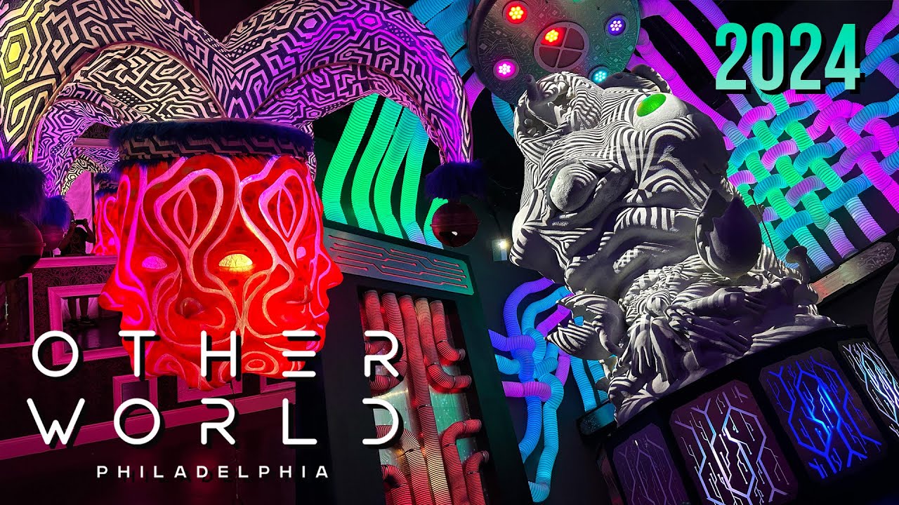 VLOG: Otherworld Philadelphia 2024 Walkthrough | Immersive Experience in Pennsylvania # ...