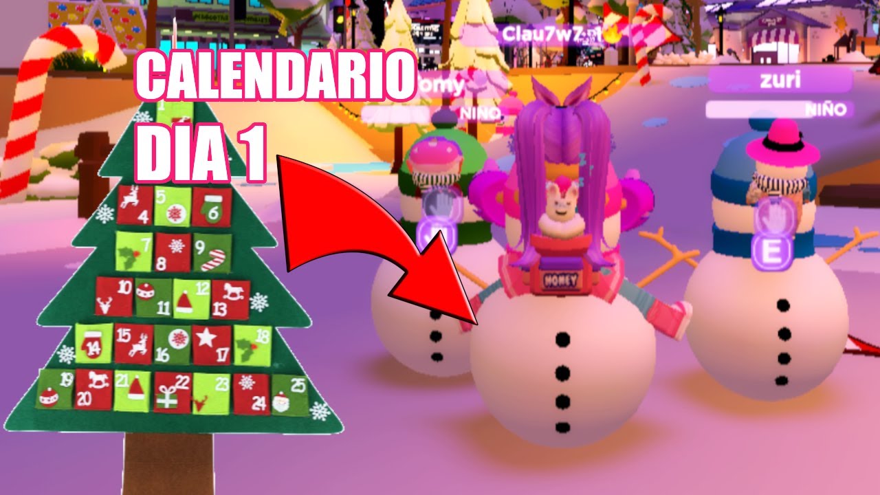 CALENDARIO DE NAVIDAD CLUB ROBLOX 🥰☃️ ️ - YouTube