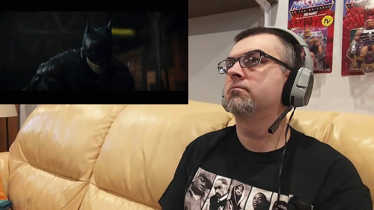 The Batman Trailer Reaction - YouTube