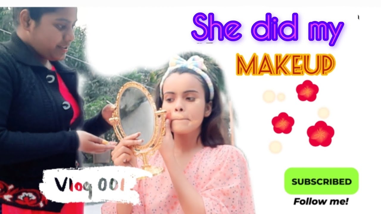 She did my makeup 💄 | HEY IT'S SAYANI - YouTube