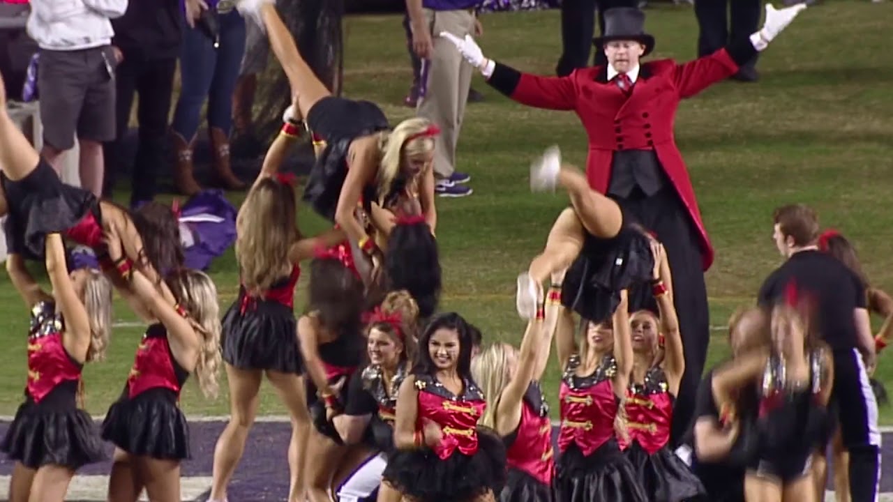 TCU Spirit Circus Routine 2017 - YouTube