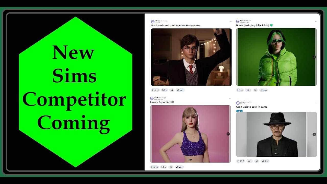 NEW Sims Like Game is Coming and It's Character Creation Looks Wild ...