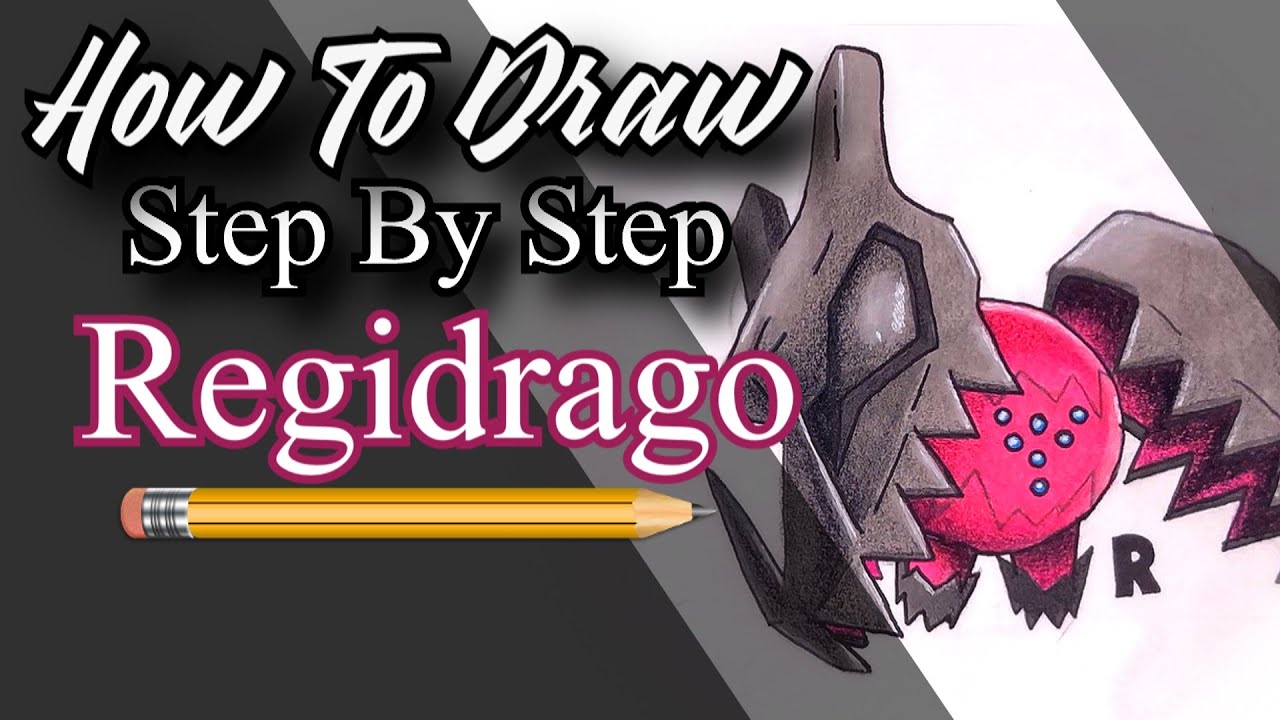 How To Draw Regidrago Step By Step - YouTube