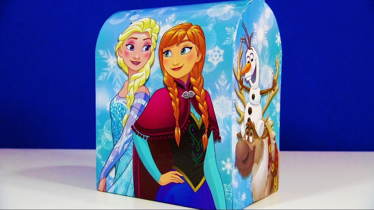 Disney Princess Frozen Mailbox Toys Minnie Mouse Surprise Egg MLP Micro ...