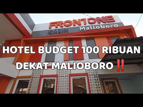 REVIEW HOTEL BUDGET 100 RIBUAN DI JOGJA | FRONT ONE CABIN MALIOBORO ...