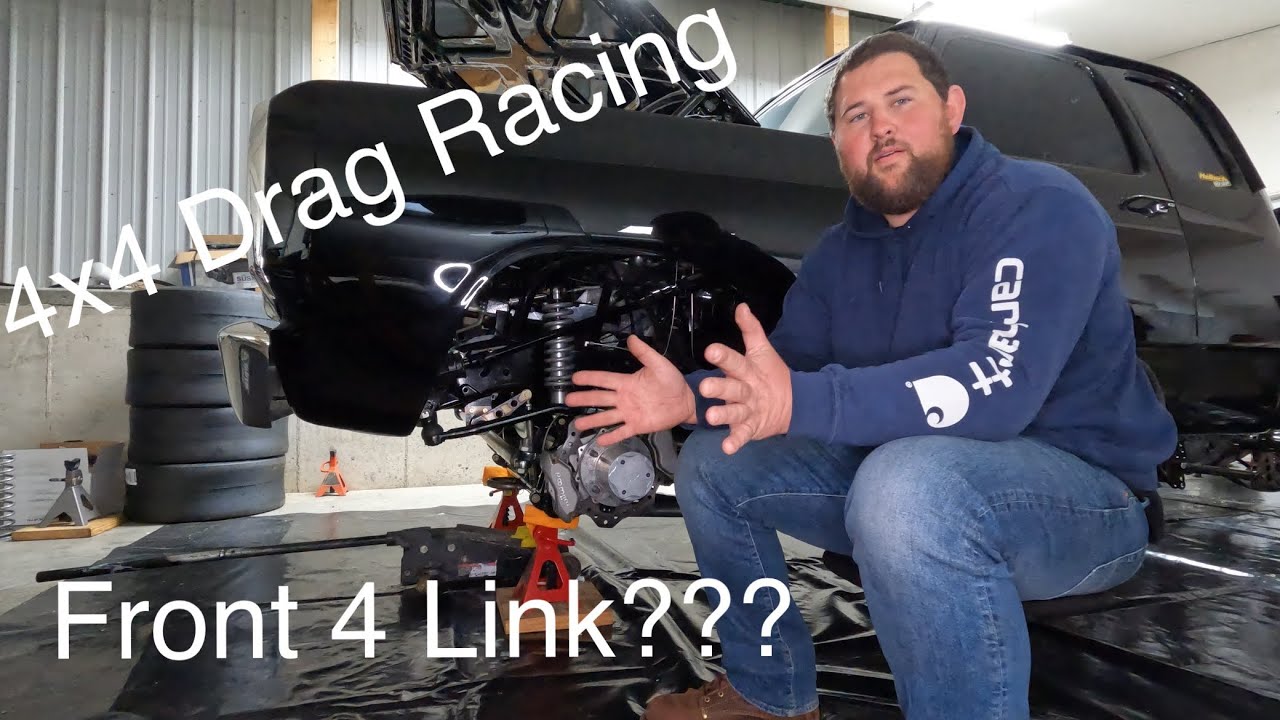 Setting Up Your Front Axle 4 Link For 4x4 Drag Racing! - YouTube