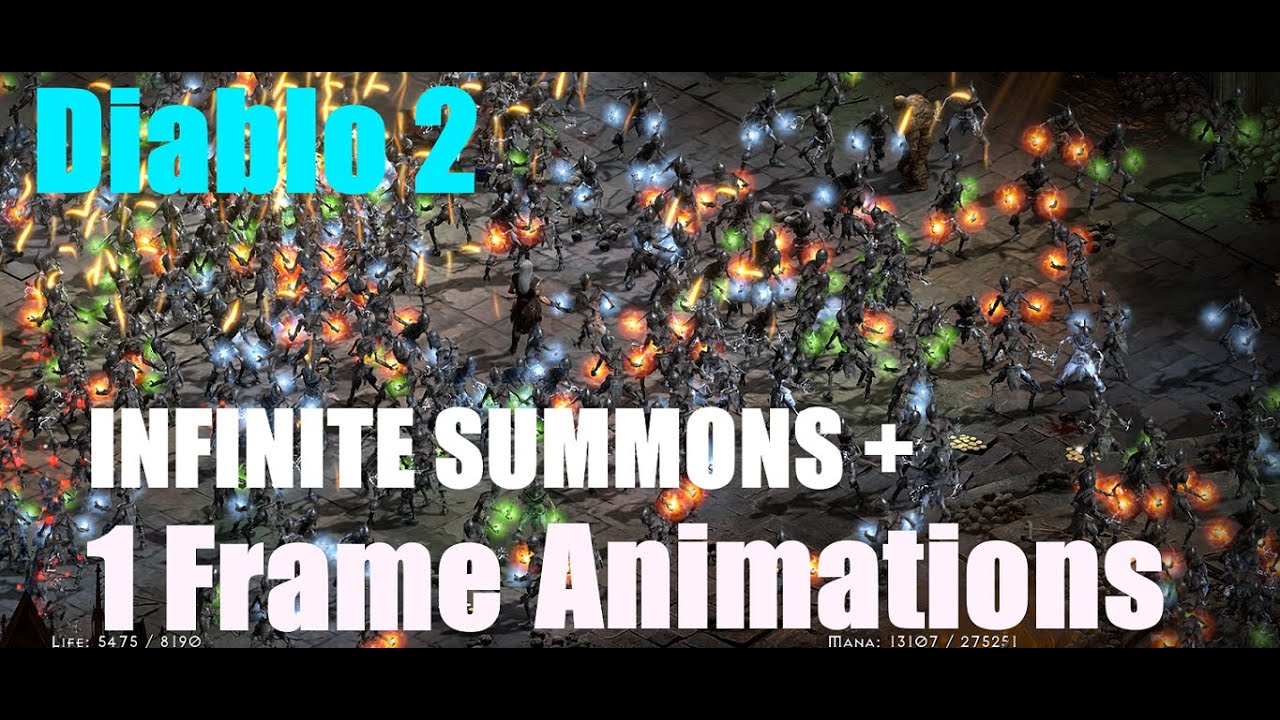 RIDICULOUS Necro 1 Frame Animations + INFINITE SUMMONS - YouTube