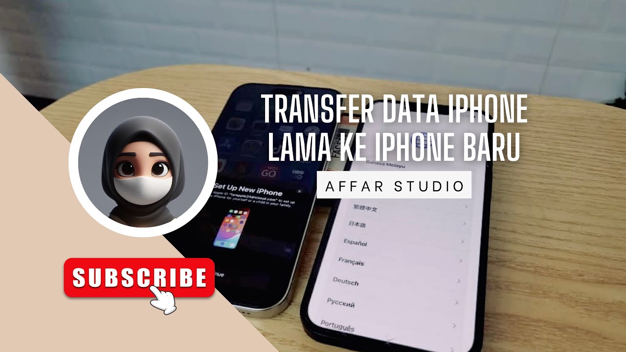 cara nak transfer data dari iphone lama ke iphone baru - YouTube