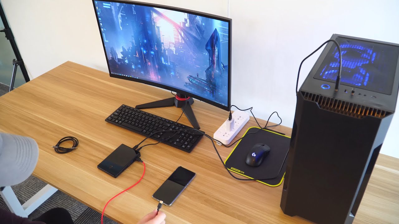 LANQ PCDock Unboxing & Drives Install & Function Check - YouTube