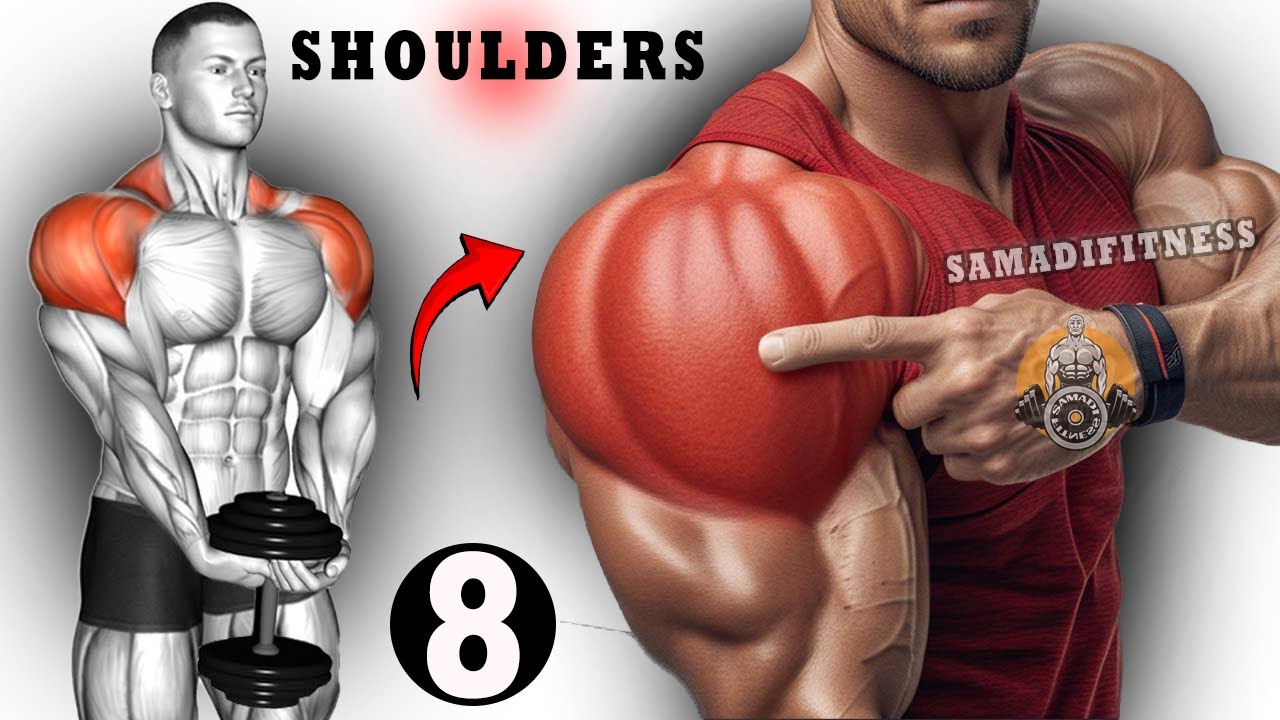 8 Best Shoulder Workout Get perfect shoulders fast 💯🔥 - YouTube
