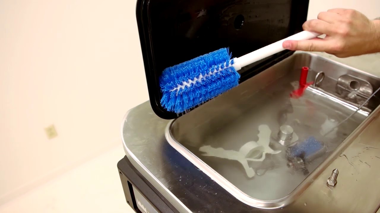 Taylor C708 & C716 Soft Serve Sanitizing - YouTube