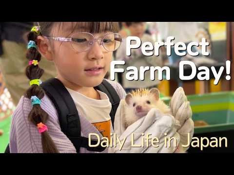 【🇯🇵Japan Family Vlog】Family Day at a Farm with Kids in Nasu, Tochigi | Slow Living in Japan