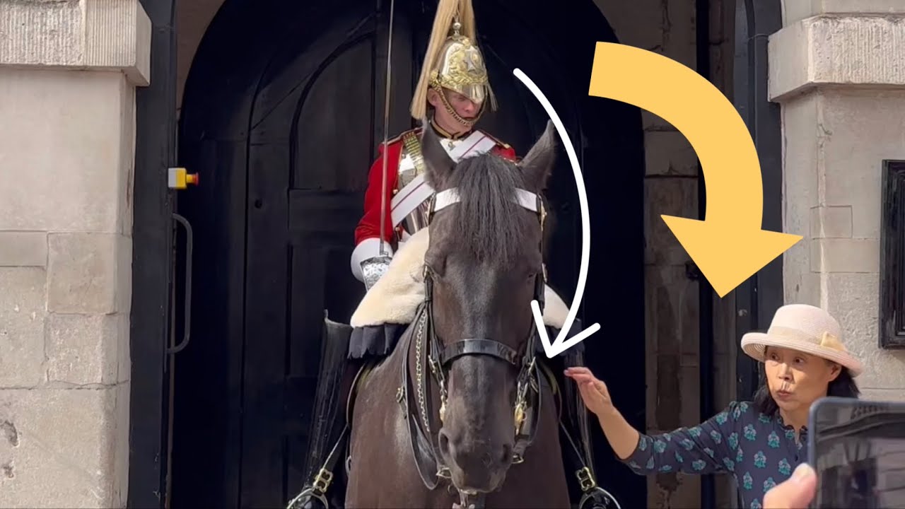 The TOURIST MESS WITH KING’S GUARD WILL SHOCK YOU! - YouTube