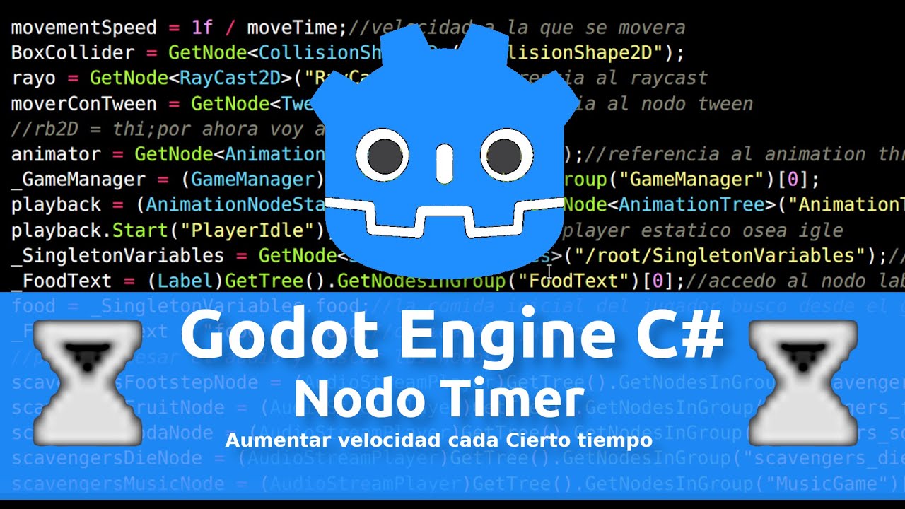 Godot Engine C Nodo TIMER Valores Cada Cierto Tiempo COOLDOWN SPEED Godot Engine C Nodo TIMER Valores Cada Cierto Tiempo COOLDOWN SPEED