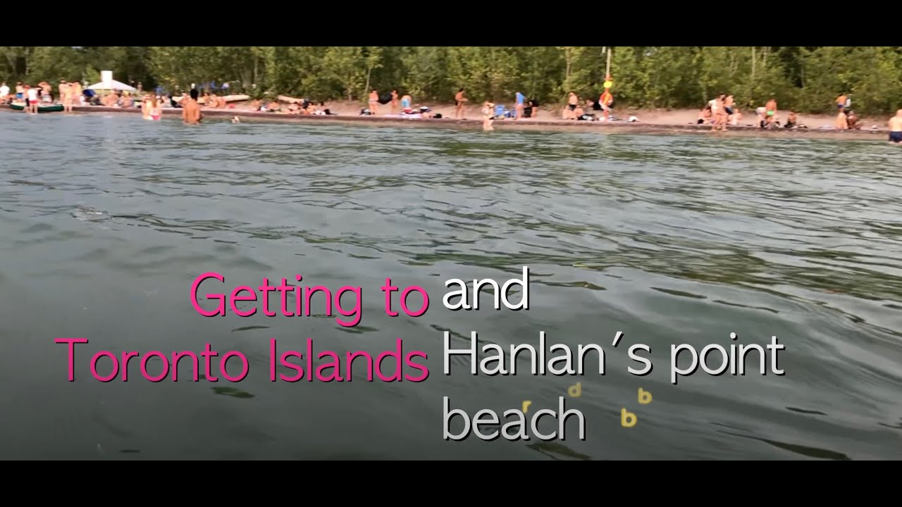 🏖 Visiting Toronto islands & Hanlan's point beach. What happens on an ...