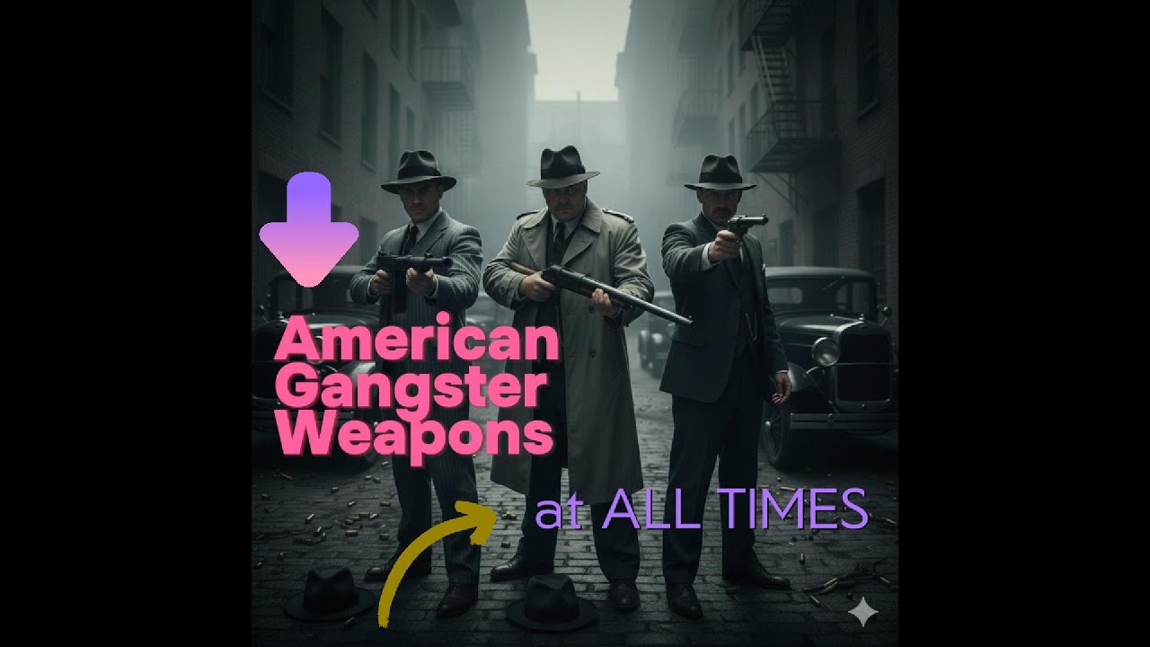 American Gangster Weapons at ALL TIMES - YouTube