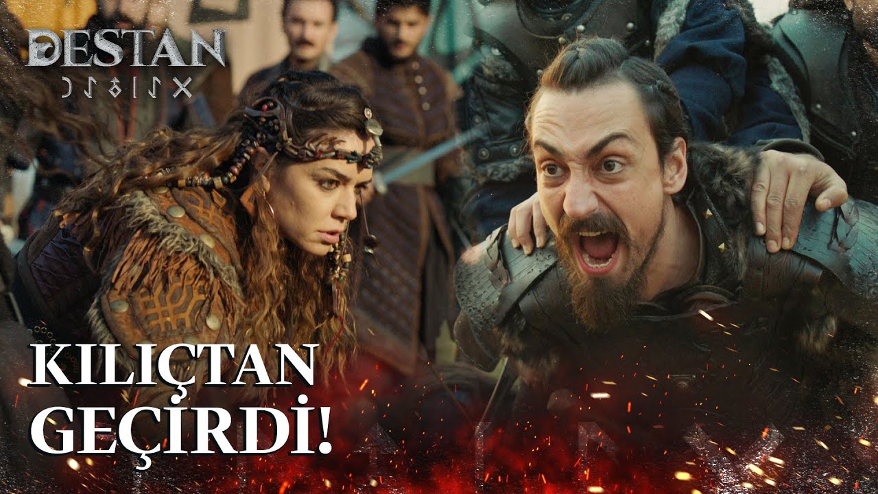 Alpagu Han, Balamir ve Çolpan'ı yaralıyor! - Destan 17. Bölüm - YouTube