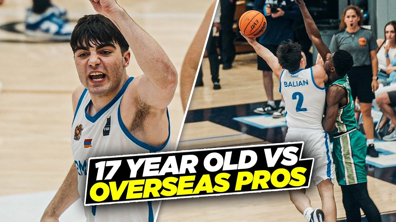 17 Year Old Playing On Men's National Team! Anto Balian SHOWS OUT For ...