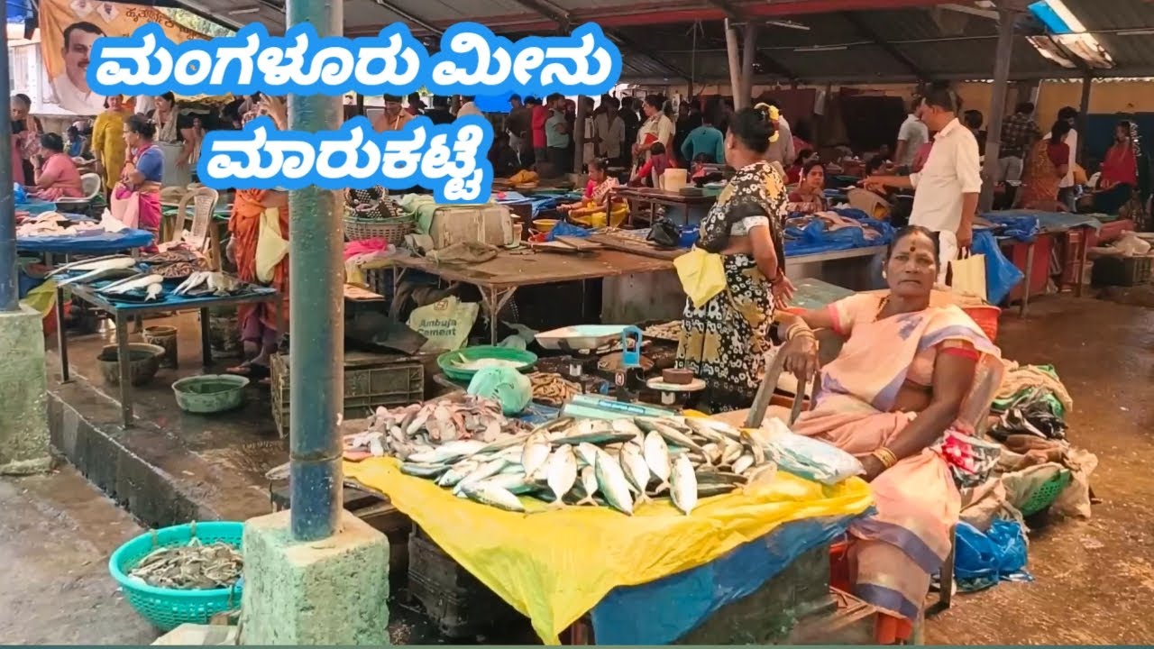 Mangalore Fish market #mangalore #fish #market #superkannadigaru # ...