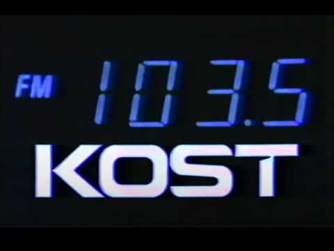 KOST 103 L.A. is born as an AC(1982) - YouTube