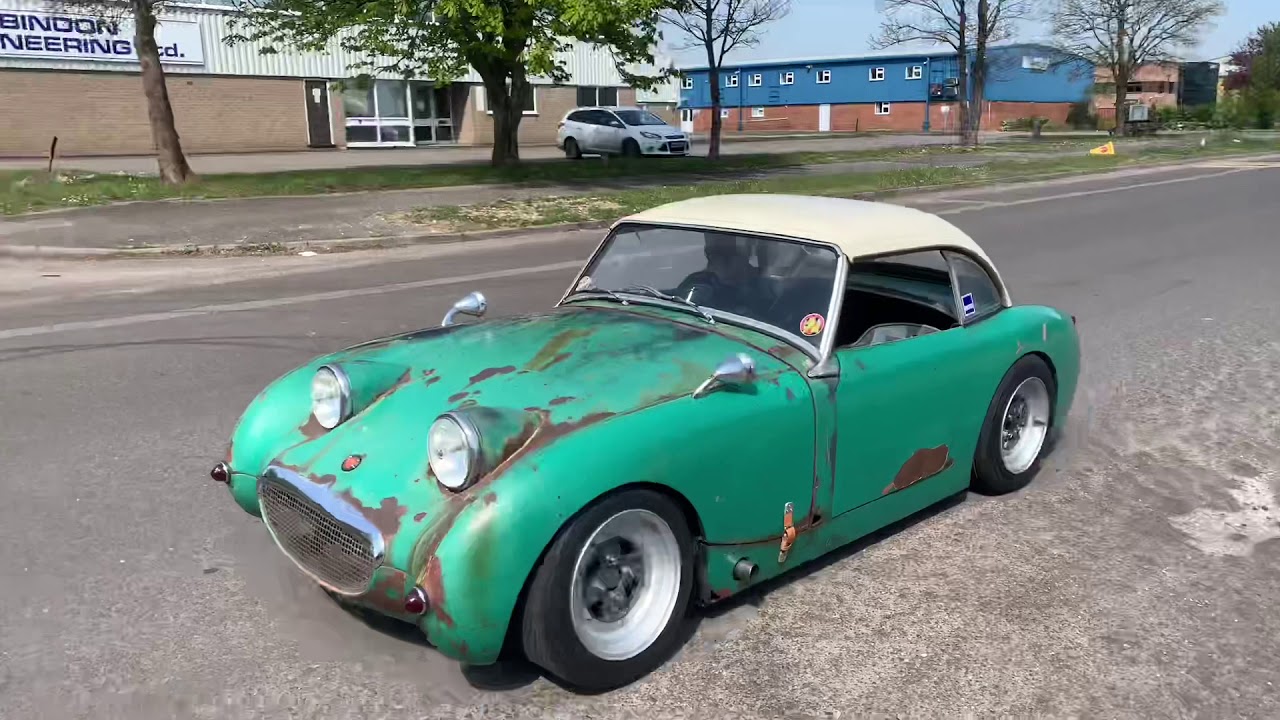 Muttley Racing-20v 4age Austin Healey Frogeye Sprite first drive ...