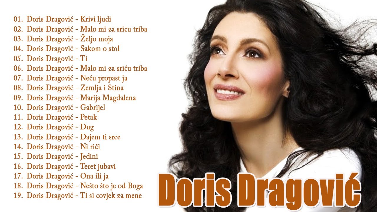 Vrhunske Pjesme Doris Dragović - Doris Dragović Najbolja Kolekcija ...