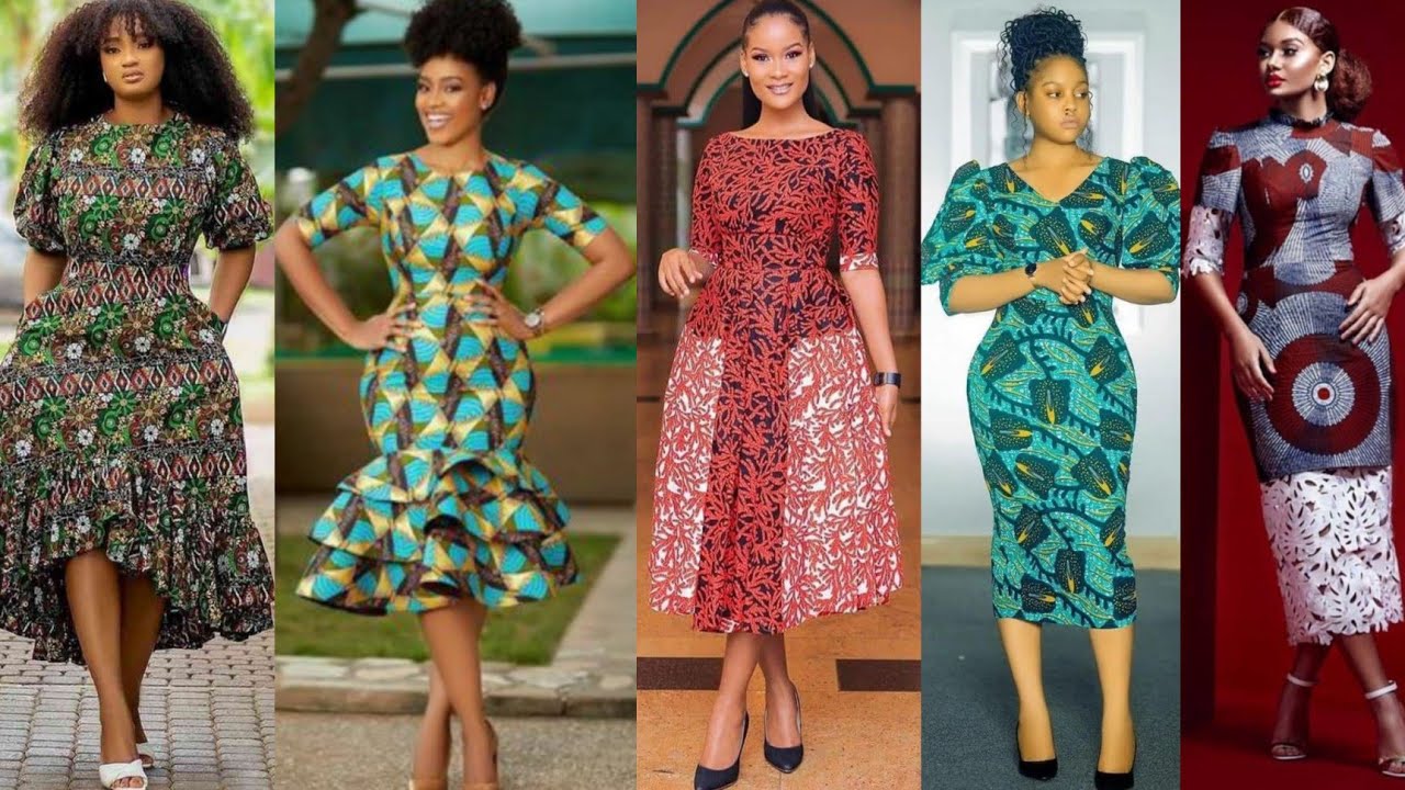 KITENGE FASHION STYLES MITINDO MIPYA YA MAGAUNI MAFUPI YA VITENGE ...