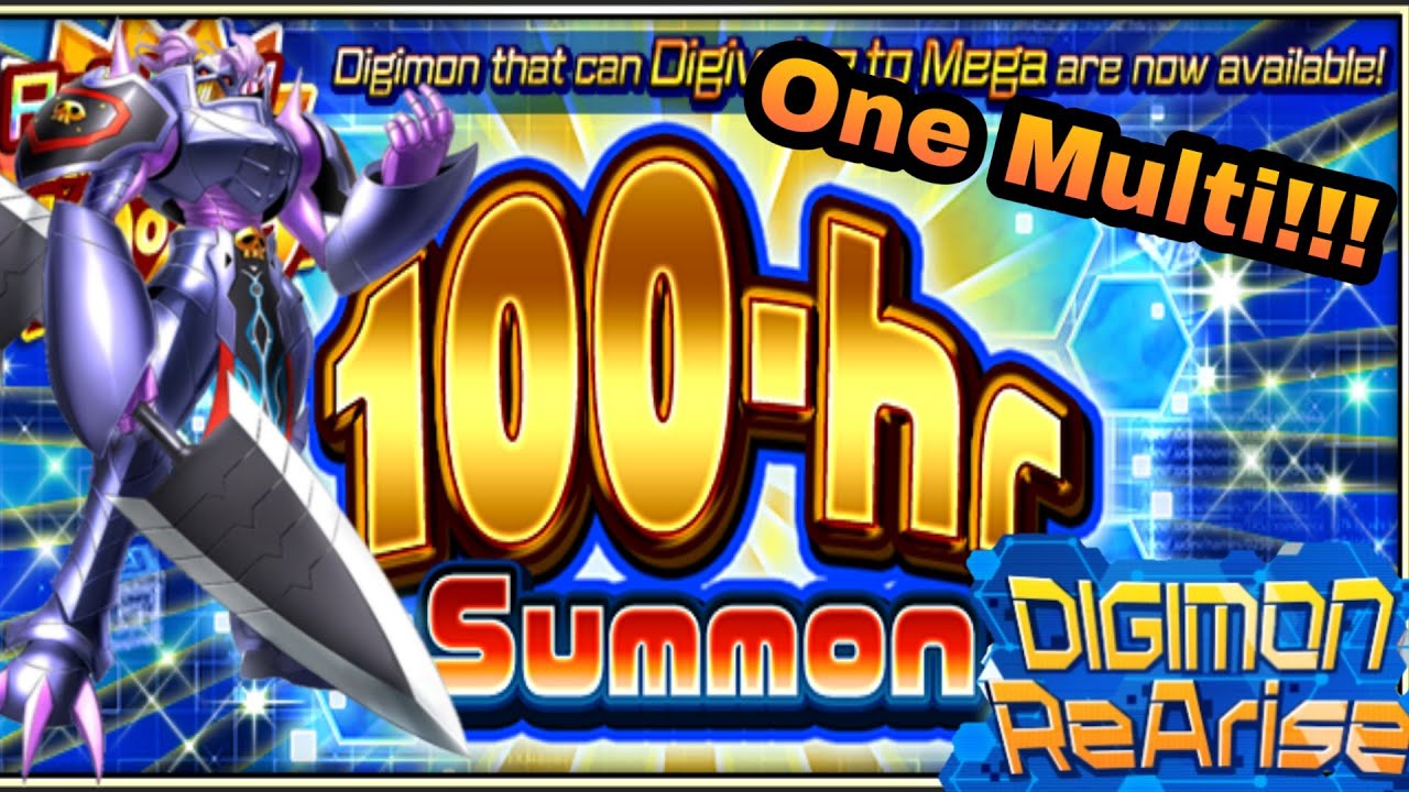 Should You Summon Leopard 100-hour Banner?!? // Digimon Overview ...