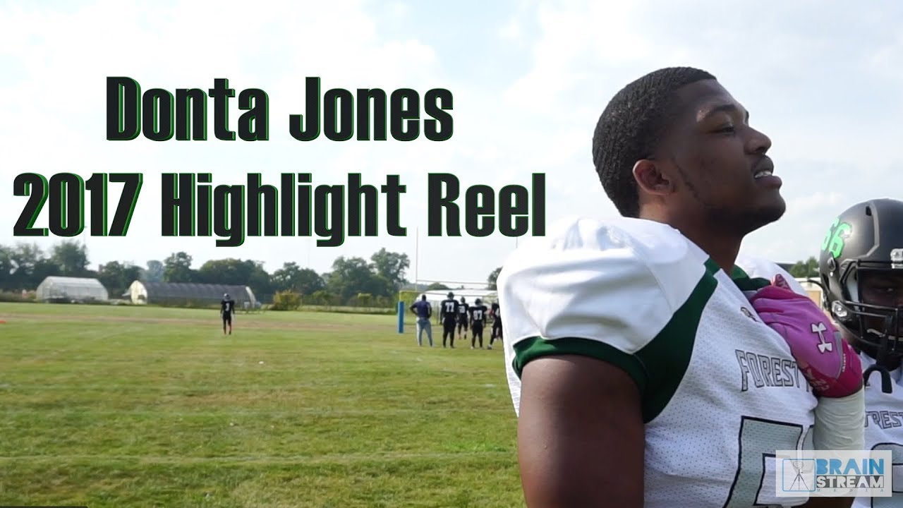 Donta Jones 2017 Highlight Reel Reel - YouTube