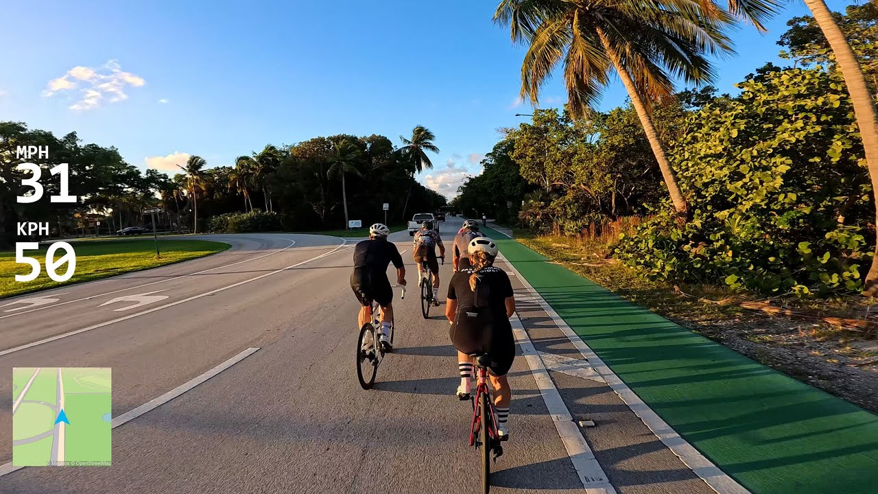 Key Biscayne sunrise hammer ride Nov. 13, 2024 [uncut] - YouTube