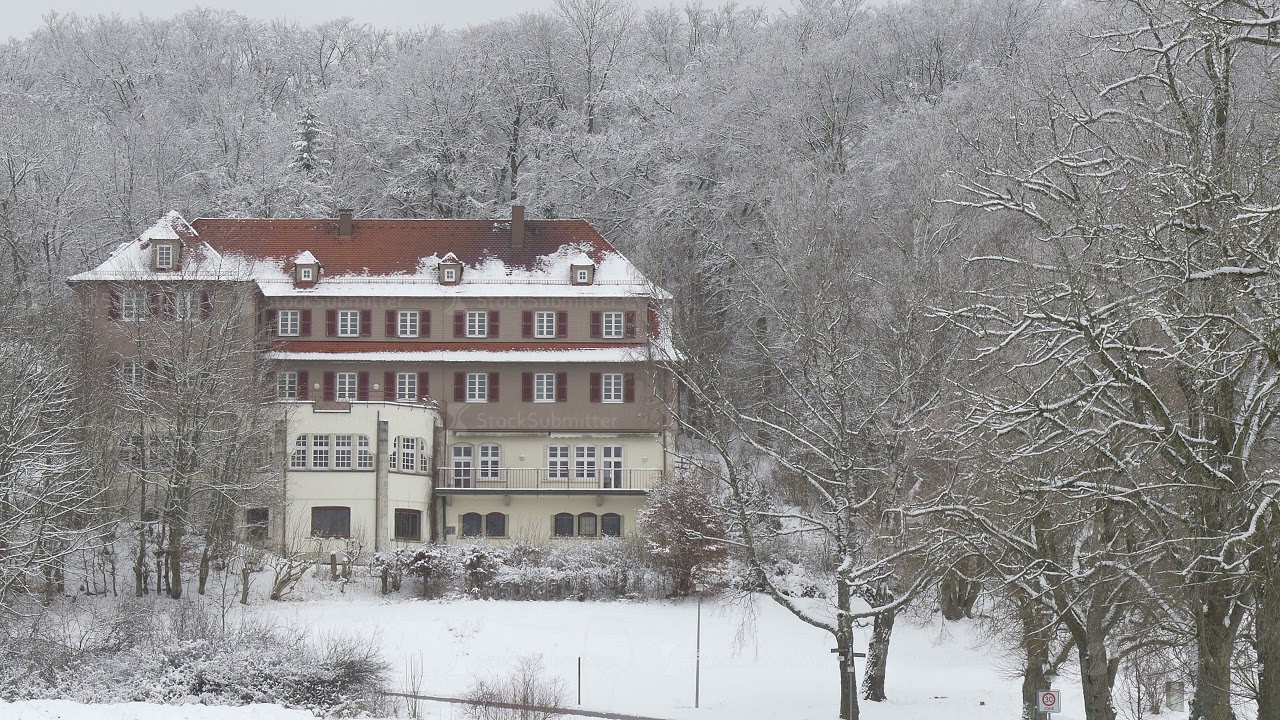 German Manor In Snowy Forest - YouTube