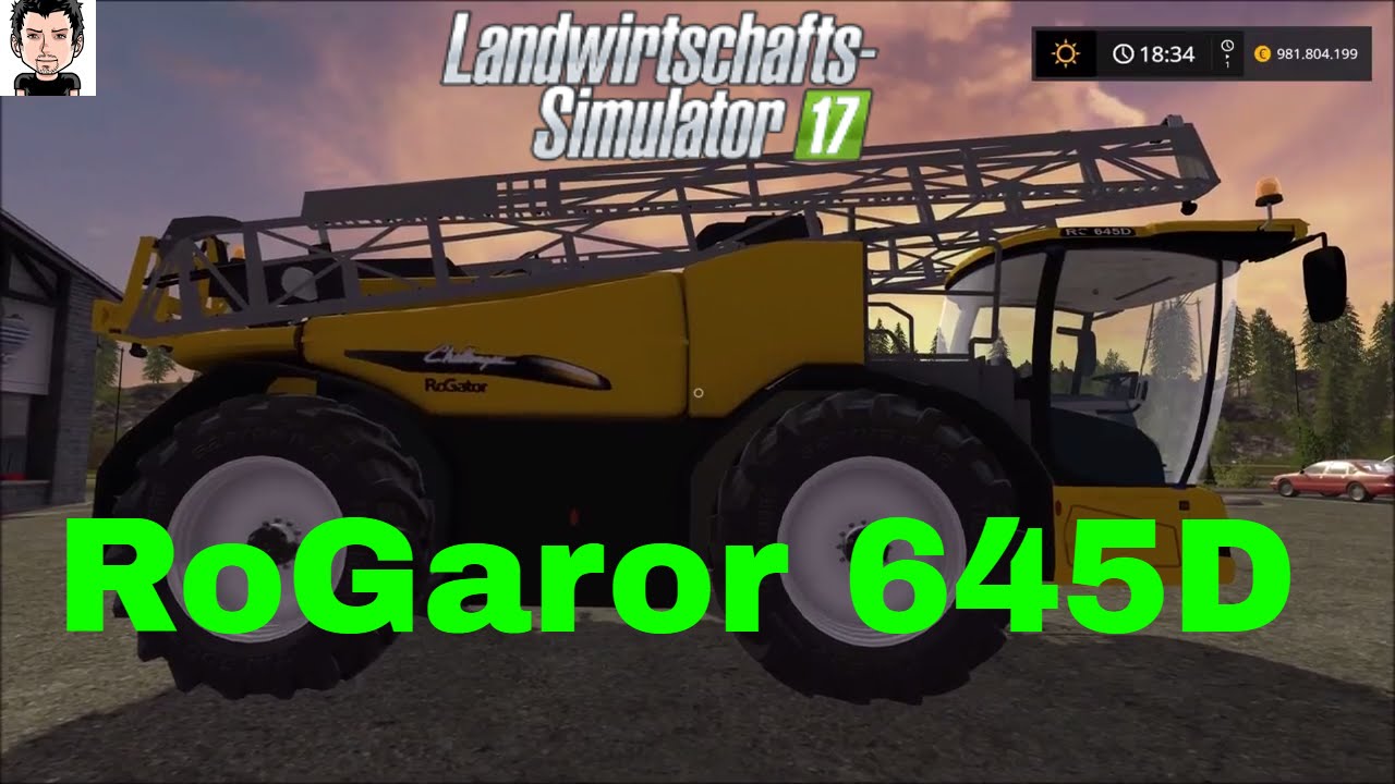 LS17 Mod Contest Challenger RoGator 645D Landwirtschafts Simulator 17 ...