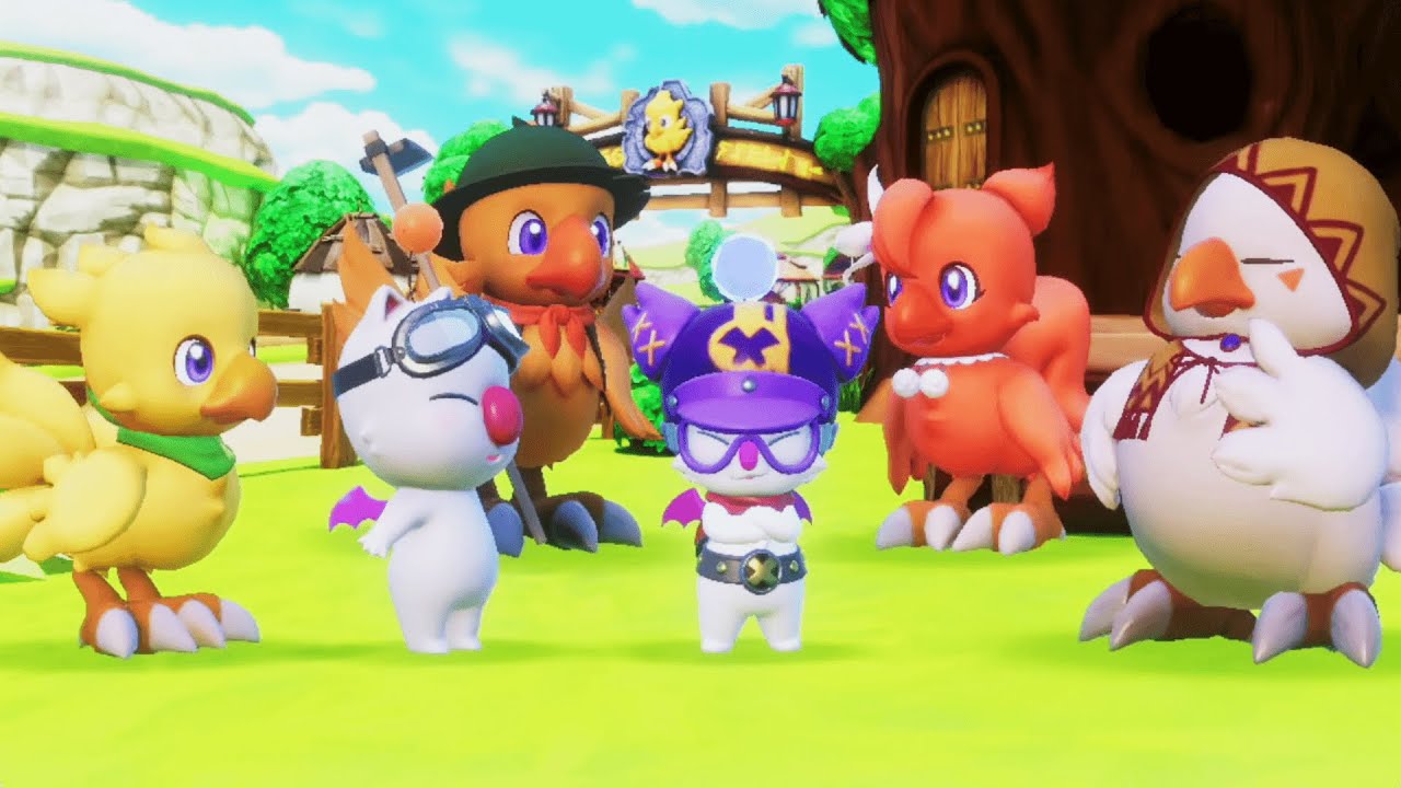 Chocobo GP Full Storymode / Nintendo Switch Gameplay / Longplay / No ...