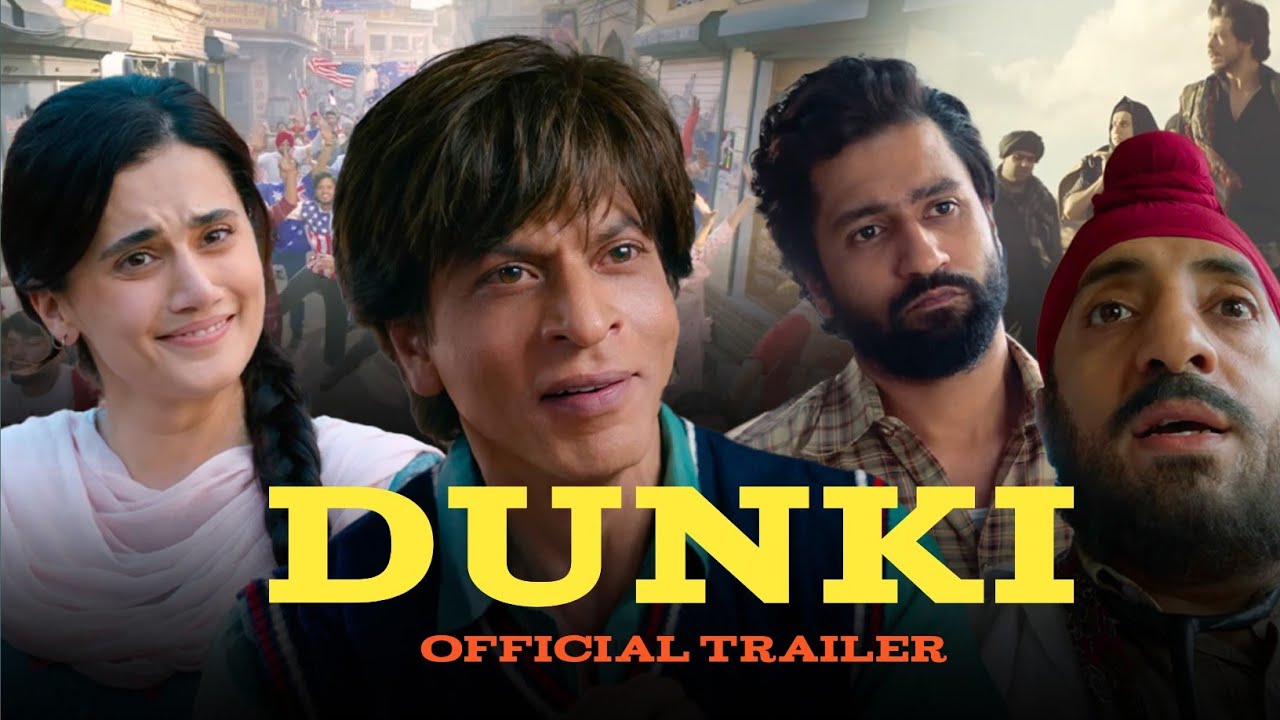 Dunki Drop 4 Official Trailer Review | Shah Rukh Khan | RSC Review ...