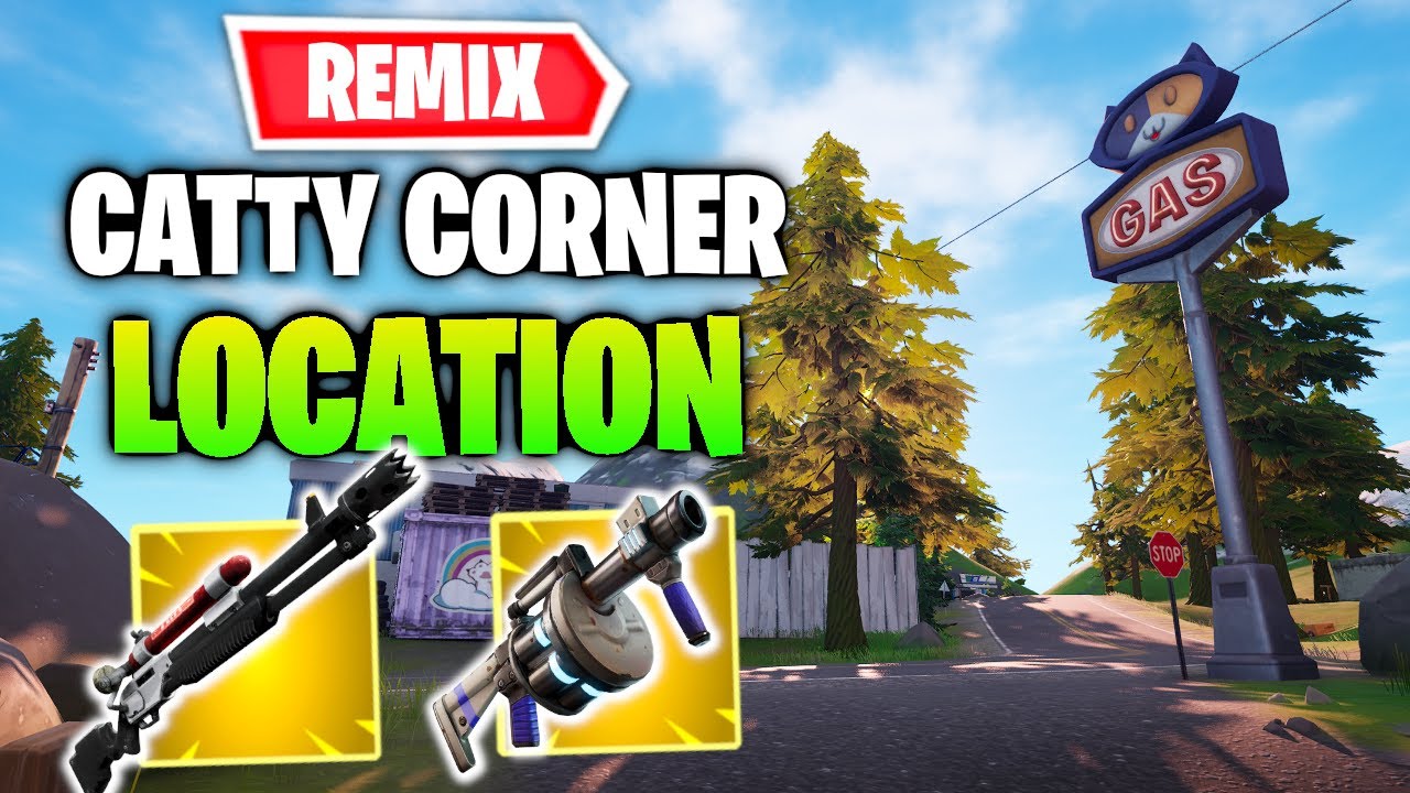 *NEW* Catty Corner Location Gameplay - Fortnite Chapter 2 Remix - YouTube