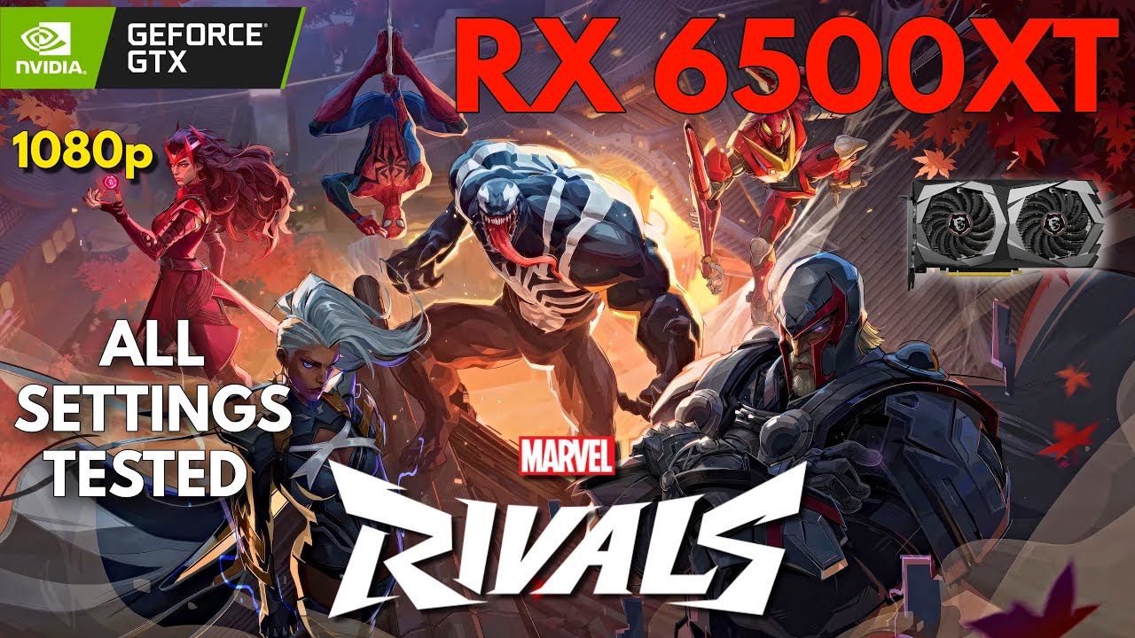 RX 6500 XT | Marvel Rivals - 1080p All Settings Tested - YouTube